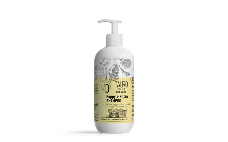 Tauro Pro Line Pure Nature Delicate Puppy & Kitten Shampoo М'який ...